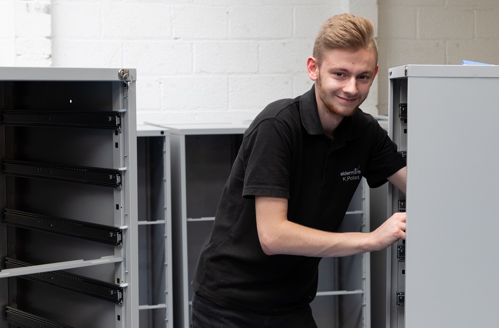 Local collaboration supports apprentice Kieran - Aldermans